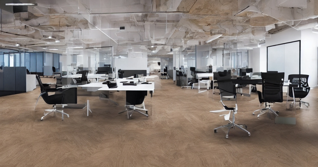 Skab et stilfuldt kontormiljø med moderne underlag til kontorstole - Hake